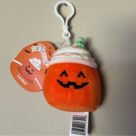 Squishmallows | Other | Nwt 35 Lester The Pumpkin Spice Latte ...